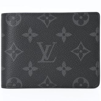 Louis Vuitton Pre-owned Monogram Eclipse Bi-fold Wallet - Homme - Pre-owned - Noir - Taille: ONE Size