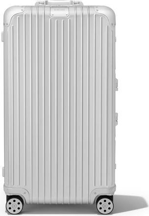 Rimowa Original Trunk Plus Gro&szlig;er Koffer in Silber - Aluminium - 80x44x37