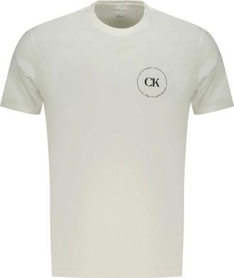Calvin Klein Homme, Tops, Blanc, Taille: XL T-Chemises