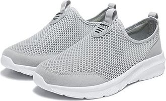 Generic Baskets pour homme - Plateforme blanche - Chaussures de course l&eacute;g&egrave;res et antid&eacute;rapantes - En maille respirante - Chaussures de loisirs - Chaussures d