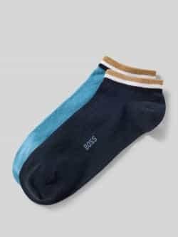 HUGO BOSS Sneaker-Socken im 2er-Pack aus Baumwoll-Mix