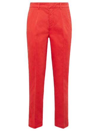 Mavi Damen MIRANDA Straight Jeans,, per pack Rot (neon flame sateen str 30121.0), W32/L32 (Herstellergr&ouml;&szlig;e: 32/27)