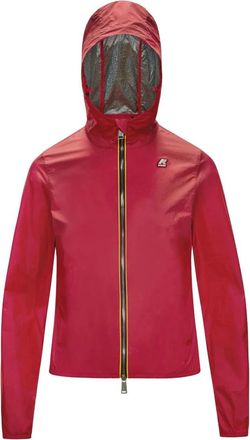 K-Way Femme, Vestes, Rouge, Taille: 48 FR Lil Jacket