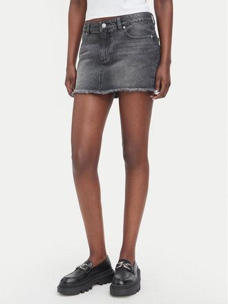 Juicy Couture Jeansrock JCDGS126958 Grau Regular Fit