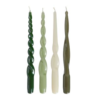 Butlers Kerzen TWISTED 4er-Set