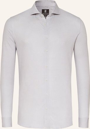 DeSoto Desoto Jerseyhemd Slim Fit grau
