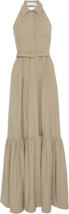 Self Portrait Femme, Robes, Vert, Taille: 32 FR Pf25-001X-Bg Maxi Dress