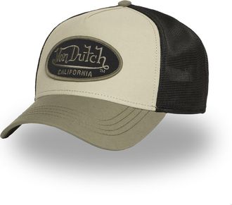 Von Dutch Einstellbare M&uuml;tze f&uuml;r Damen & Herren, Trucker-Cap aus Poly, One size