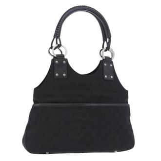 Gucci Sac bandouli&egrave;re vintage GG Canvas Pre-owned - Femme - Pre-owned - Noir - Taille: ONE Size