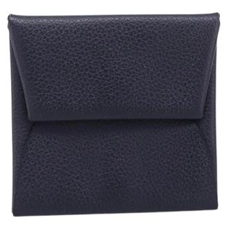 Herm&egrave;s Pre-owned Leather Wallet - - Pre-owned - Damen - Blau - ONE SIZE