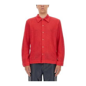S&eacute;fr Garcia Shirt - - Knitwear - Herren - Rot - XL