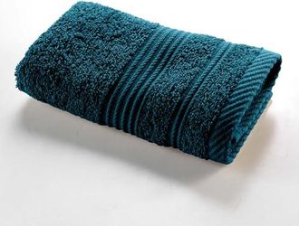 Douceur d'Int&eacute;rieur G&auml;stehandtuch (30 x 50 cm), Indigo, Frottee, einfarbig, 100% Baumwolle