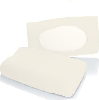 BELLANA Gesundheitskissen Bezug Mako Jersey 30x60 cm - 40x70 cm und 8-15 cm Höhe cm Farbe