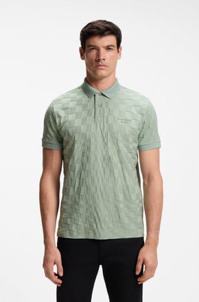 Boss Green by Hugo Boss Poloshirt BOSS GREEN Porsche Spirit 70 Capsule Collection, Herren, Gr. XL, open gr&uuml;n357, Jersey, Obermaterial: 100% Baumwolle, unifarben, regular fit 