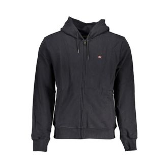 Napapijri Eleganter Langarm-Kapuzenpullover - - Sweatshirts & Hoodies - Herren - Schwarzk - M