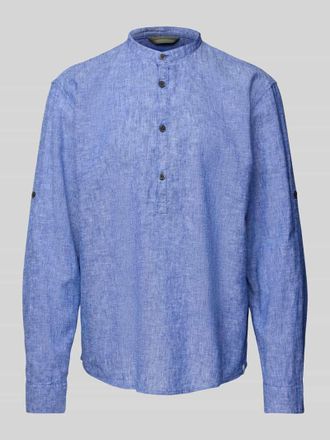 Tom Tailor Denim Relaxed Fit Leinenhemd im Tunika-Style