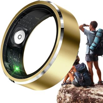 Generic Gesundheitsmonitor Ring | Drahtloser Schlafmonitor | Fitness Tracker Ring - F&uuml;r T&auml;gliche Aktivit&auml;ten Reisen Schwimmen Wandern Training &Uuml;bungen Und T&auml;g