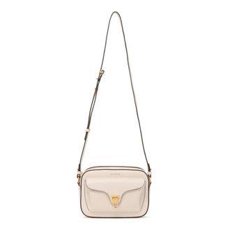 Coccinelle Femme, Sacs, Blanc, Taille: ONE Size Pearl Beat Soft Crossbody Bag