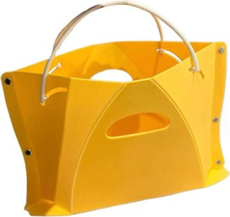 Generic Klappbarer K&uuml;chenhocker | leichte Aufbewahrungstasche mit integriertem Gurt | zusammenklappbarer Campinghocker | f&uuml;r Schlafzimmer, K&uuml;che, Garten, Klas