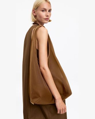 Arket Mesh-Tragetasche -Beige