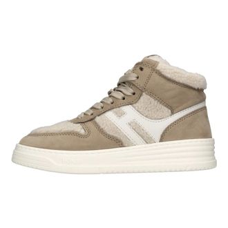 Hogan Femme, Chaussures, Beige, Taille: 36 EU Baskets Beige