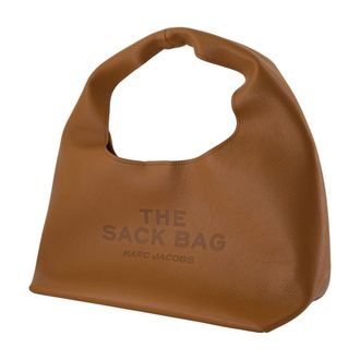 Marc Jacobs Womens The Sack Shoulder Bag - Marc Jacobs Leather Brown Cowhide Shoulder-Hobo-Bags