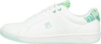 Fila Damen Crosscourt 2 NT wmn Sneaker, White-Brook Green, 42 EU