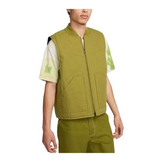Nike Homme, Vestes, Vert, Taille: L Gilet de Travail Rembourré