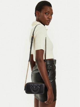 Pinko Pinko Handtasche Pelle Bottalata 103799 Schwarz