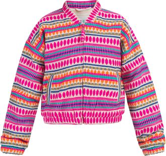 Izia Bomberjacke M&auml;dchen Mehrfarbig Pink