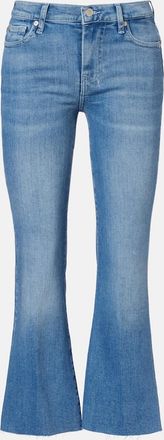 7 For All Mankind Flared Cropped Jeans Dojo