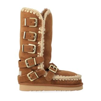 Mou Femme, Chaussures, Brun, Taille: 37 EU Eskimo 40 Buckle Straps