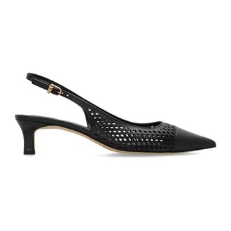 Michael Kors Femme, Chaussures, Noir, Taille: 36 EU Amara Escarpin en Cuir D&eacute;coup&eacute; au Laser