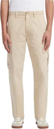 Guess Homme, Pantalons, Beige, Taille: W34 Straight Pantalons