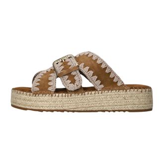 Mou Jute Sandal - - Shoes - Damen - Braun - 41 EU