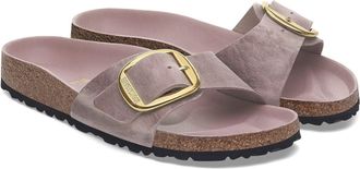Birkenstock Madrid Big Buckle Nubuk Leather Lavender Schmale Weite Gr. EU 41