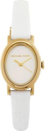 Michael Kors Uhr Maude MK7586 Wei&szlig;