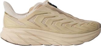 Hoka One One Femme, Chaussures, Beige, Taille: 40 EU Project Clifton Baskets