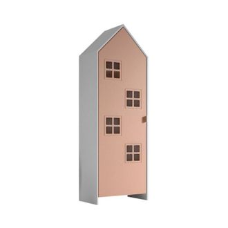 Paris Prix Paris Prix - Armoire Enfant Maison Casami Bruges 171cm Rose