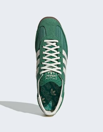 adidas Originals Sl 72 OG - Schuhe in Blanch Green / Off White-Gr&uuml;n