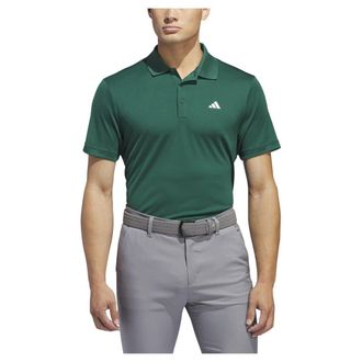 adidas Adidas Golf 2024 Performance Poloshirt mit Logo auf der linken Brust, Core Green Sport, S