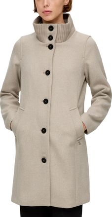 s.Oliver Damen 10.2.11.16.151.2133105 Outdoor Mantel, 82W2 braun, 40