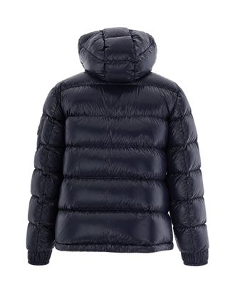 Herno Glossy-Finish Quilted Down Jacket - Navy