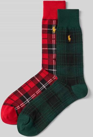 Ralph Lauren Socken mit Logo-Stitching im 2er-Pack