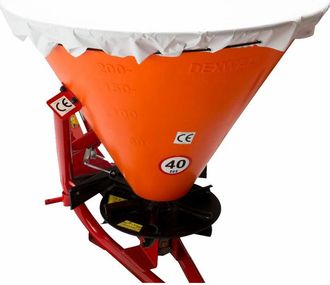 Dema Dema - D&uuml;ngerstreuer 300L Kat. 1+2 mit Abdeckplane Streuer Salzstreuer