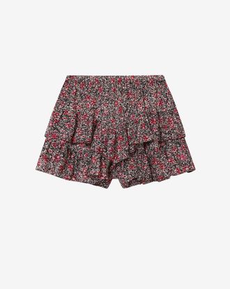 Isabel Marant Short Jocadia - Femme - Baie Écrasée - Taille 34 - Marant Étoile
