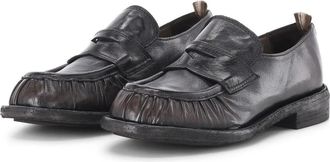 Officine Creative Low-Top Sneaker - Loafers Rugged aus Leder - Gr. 36 (EU) - in Schwarz - f&uuml;r Damen