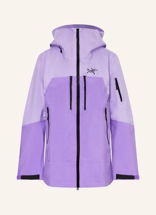Arc'teryx Hardshell-Skijacke Rush lila