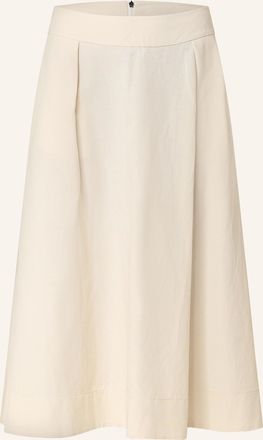 Comma Comma Rock Mit Leinen beige