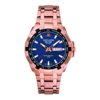 Swiss Alpine Military Star Fighter 41 mm - - Accessories - Herren - Blau - ONE SIZE